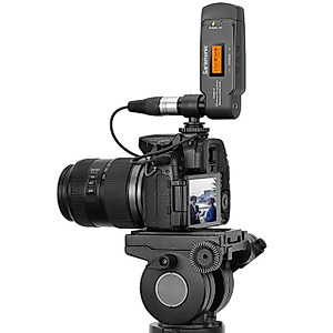 Saramonic Uwmic9 Rx-XLR9 Compact Plug-On Dual-Channel Uhf Wireless Receiver (UWMIC9RX-XLR9)