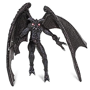 Safari Ltd. Mothman Figurine - Detailed 5" Plastic Model Figure - Fun Educational Mythical Creature Play Toy for Boys, Girls & Kids Ages 3+