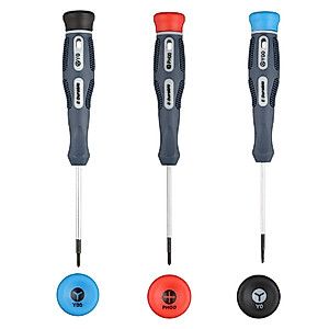 Triwing Screwdriver for Nintendo Switch Screwdriver Kit, Tri Wing Magnetic Tip Screwdriver Repair Tool Set, PH00 Y0 Y00 Cross Wing Precision Screw Driver Compatible with NS Switch Controller