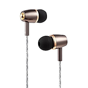 sephia SP1020 Earbuds in Ear Headphones Wired Earphones with Tangle Free Cord Case HD Bass Noise Isolating Ear Buds 3.5 mm Plug
