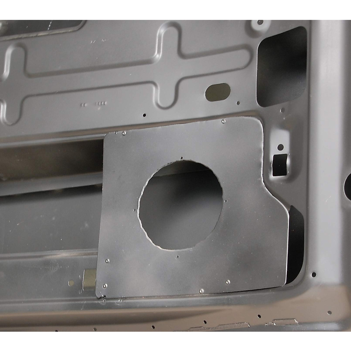 Design Engineering 050330 Boom Mat Speaker Baffles, 6.5" Round (Pack of 2), Black