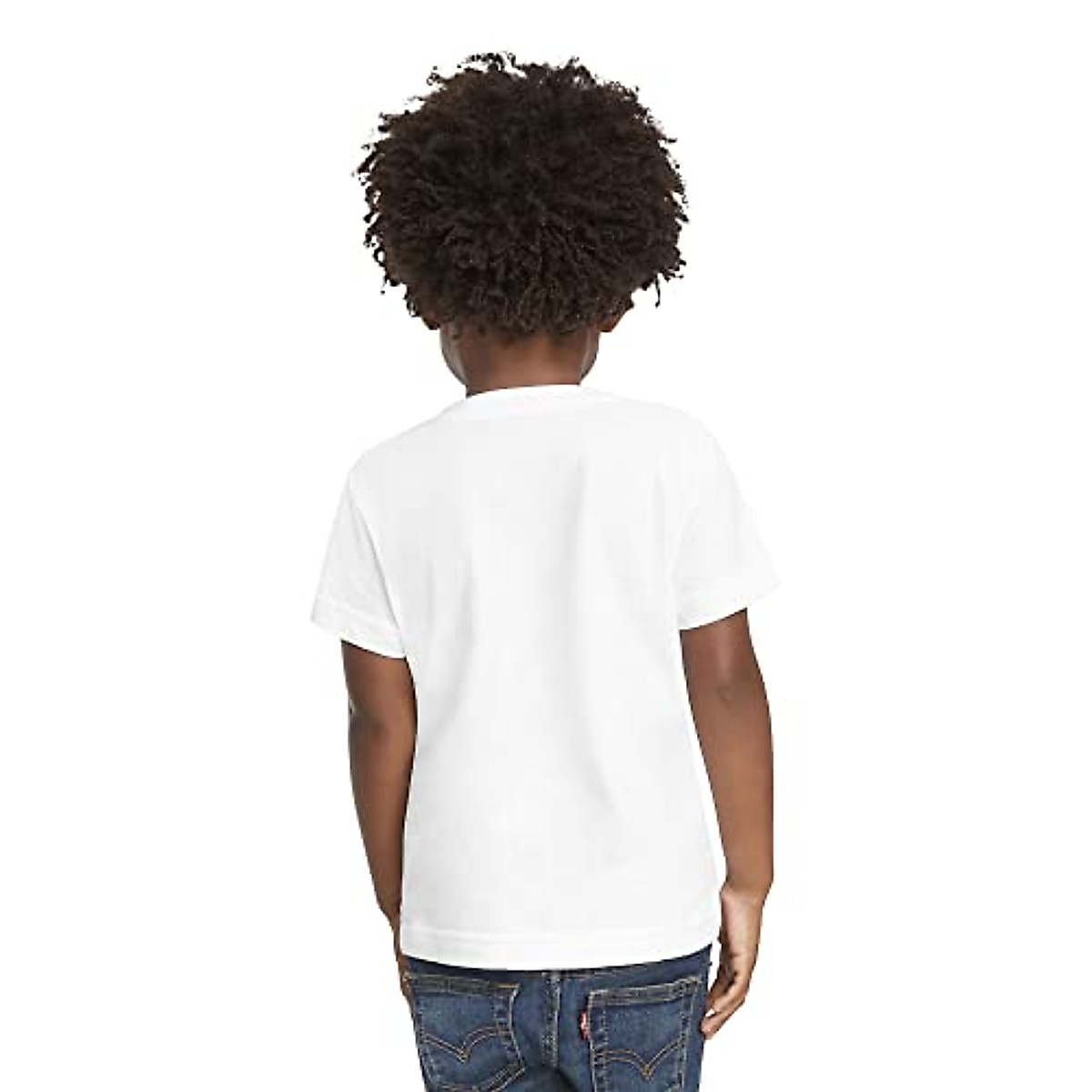 Levi's Big Boys' Classic Batwing T-Shirt, White, S