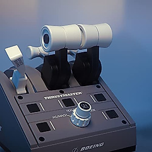 Thrustmaster TCA QUADRANT Boeing X Box Series et PC double manette des gaz - Att Grey USB Joystick PC, Xbox, Xbox One X, Xbox Series S