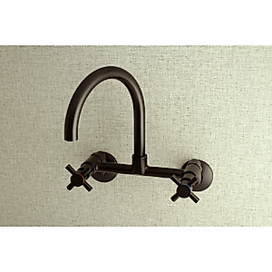 Kingston Brass KS414ORB Concord Kitchen Faucet, 7-1/16" in Spout Reach, Oil Rubbed Bronze