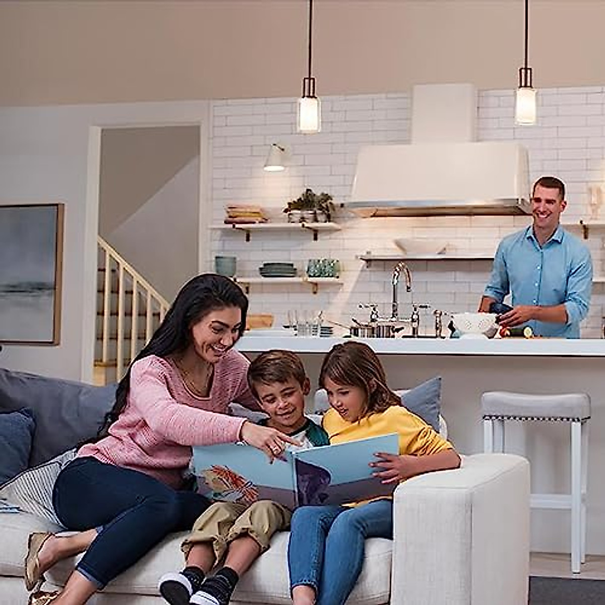 Lutron Diva LED+ Dimmer Switch for Dimmable LED and Incandescent Bulbs with 1-Gang Wallplate, 150W/Single-Pole or 3-Way, Biscuit