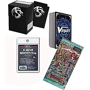 Cardfight! Vanguard Link Joker 50 Cards Player Kit Deck Box & Sleeves, Pack