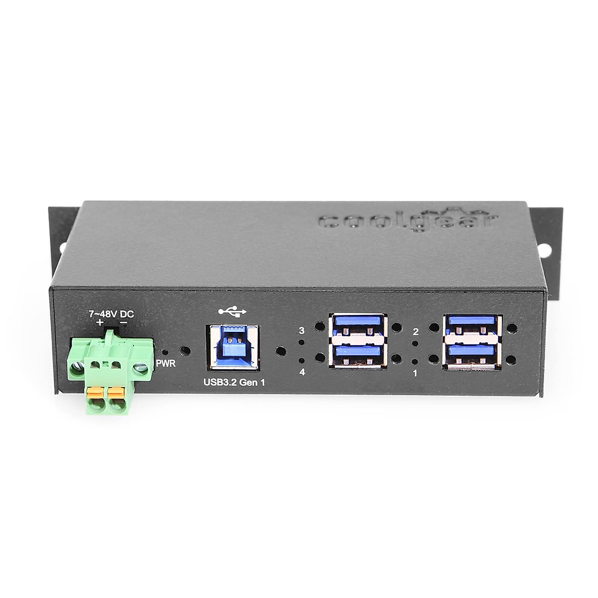4 Port Managed USB 3 Hub w/ 15KV ESD Surge Protection