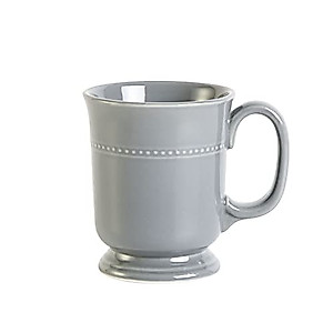 Gibson Elite Barberware 16 Piece Dinnerware Set, Gray