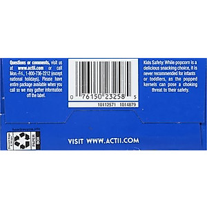 ACT II Butter Lovers Microwave Popcorn, 3-Count 2.75-oz. Bags