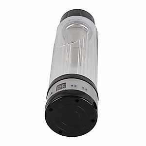 TRAVEL ELECTRIC KETTLE CAR HEATING CUP HOLDER | BOIL WATER IN CAR | 12V / 24V 95W 420ML | FORNOODLES, TEA, COFFEE | CRYSTAL HEATER | BOROSILICATE GLASS INNER TANK (Black)