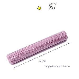 Macaron Mixed Color Pipe Cleaners Craft 500 PCS Chenille Stems Assorted Colors 6MM x 12 INCH Twistable Stems for Children’s Crafts and Arts Bendable Sculpting Sticks