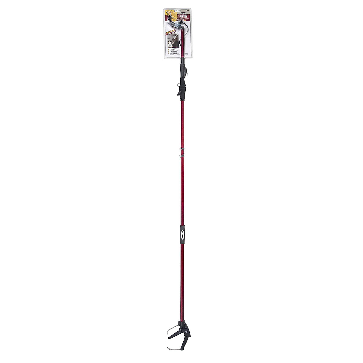 HYDE 28690 QuickReach Telescoping Pole, Extends from 7-1/2 to 12 Feet, Multi Colored