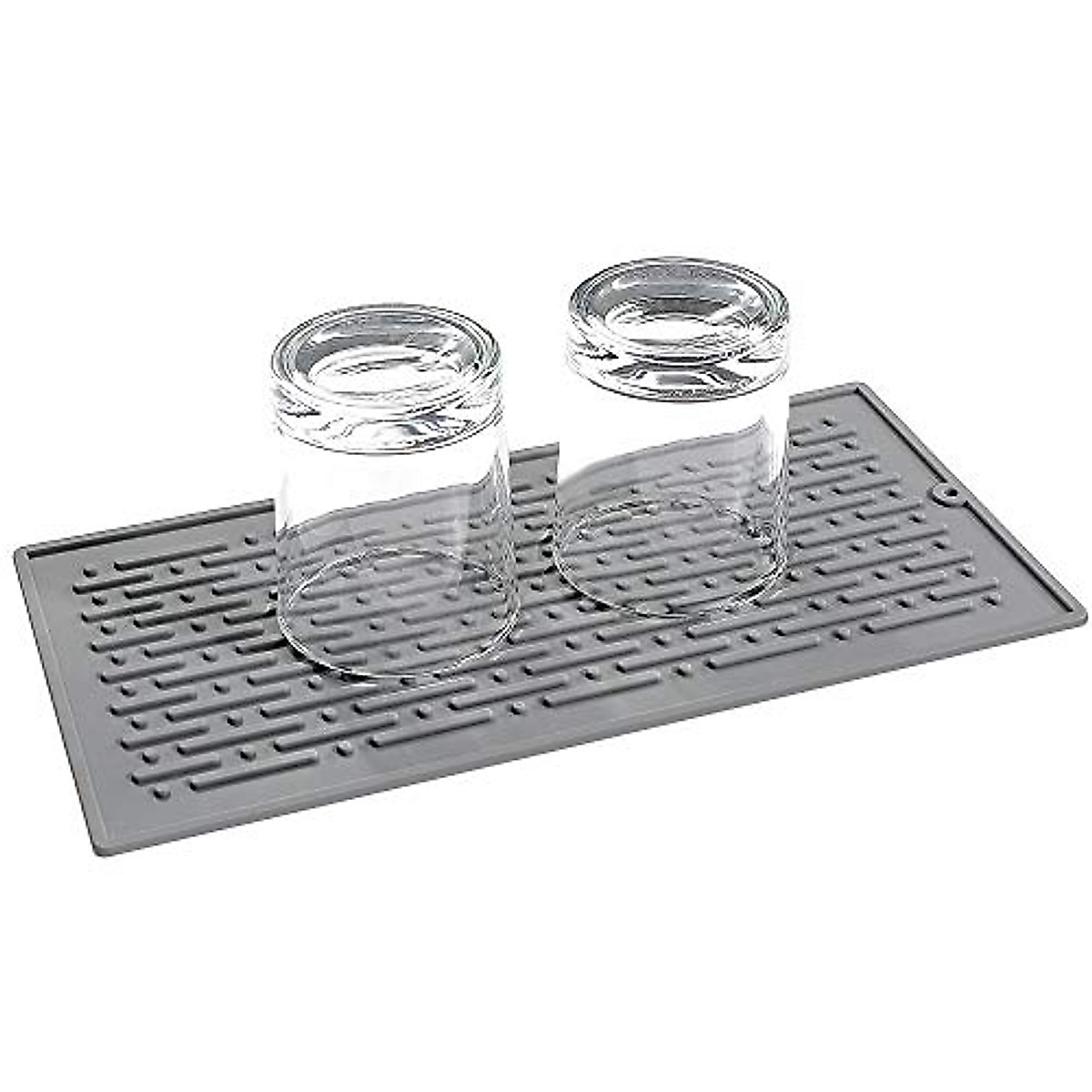 LIMNUO Silicone Dish Drying Mat Easy Clean Dishwasher ,Non-Slip,Safe Heat Resistant Trivet