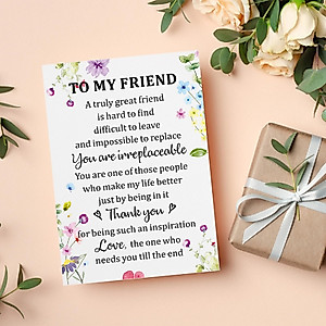 Best Friend Card Gifts for Women Best Friend Birthday Gifts Friendship Gifts for Women Bestie Gifts for Best Friend Birthday Card Long Distance Female Bff Soul Sister Christmas Valentines Graduation