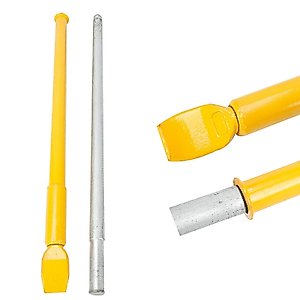 BLACKHORSE-RACING Heavy Duty Tire Bead Breaker Slide Hammer Impact for Car Truck Trailer Portable Tire Changing Sliding Hammer Yellow
