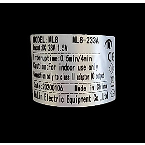 Mulin Power Recliner Motor Replacement with Cord Model ML8-233 ML8-233A Linear Actuator for Sofa Lift Chair Couch Massage Seat Bed