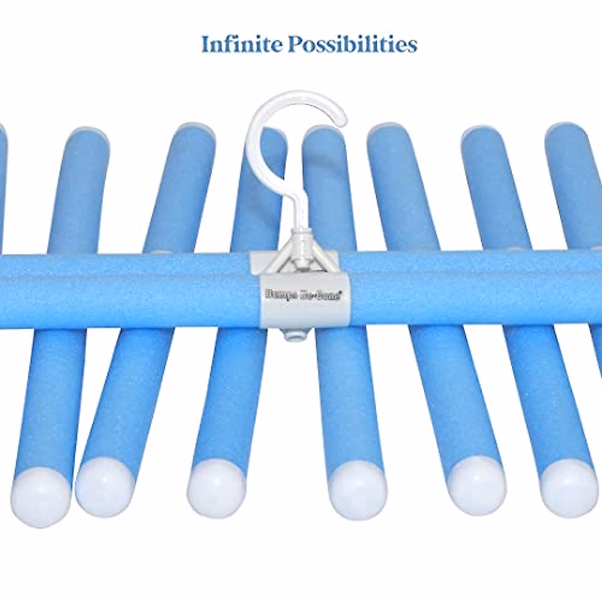 Feel Kozi No Bumps Hangers - Sweater Hangers No Shoulder Bump - Padded Hangers and Foam Hangers for Wet Clothes - No Slip Hangers for Jerseys - Flexible, Bendable