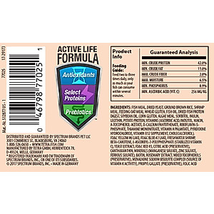 Tetra 77025 TetraFin Goldfish Flakes, 0.42 Ounce