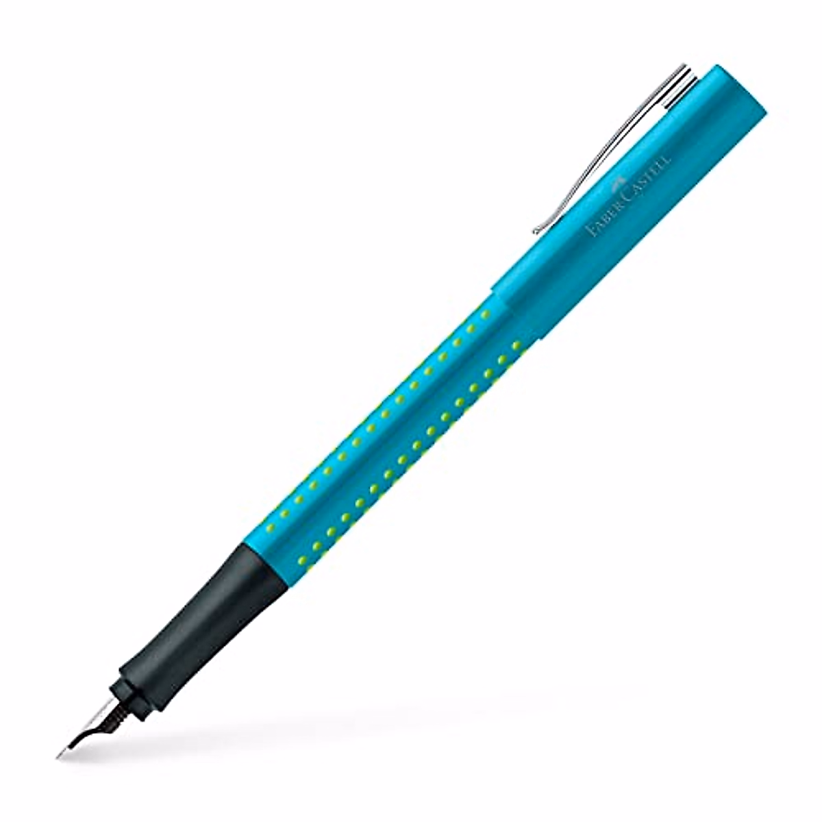 Faber-Castell 140916 Grip 2010 M Fountain Pen - Turquoise
