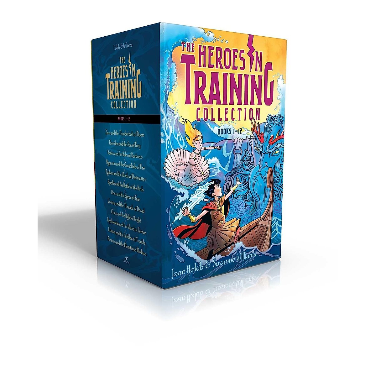 Heroes in Training Olympian Collection Books 1-12 (Boxed Set): Zeus and the Thunderbolt of Doom; Poseidon and the Sea of Fury; Hades and the Helm of ... the Birds; Ares and the Spear of Fear; etc.