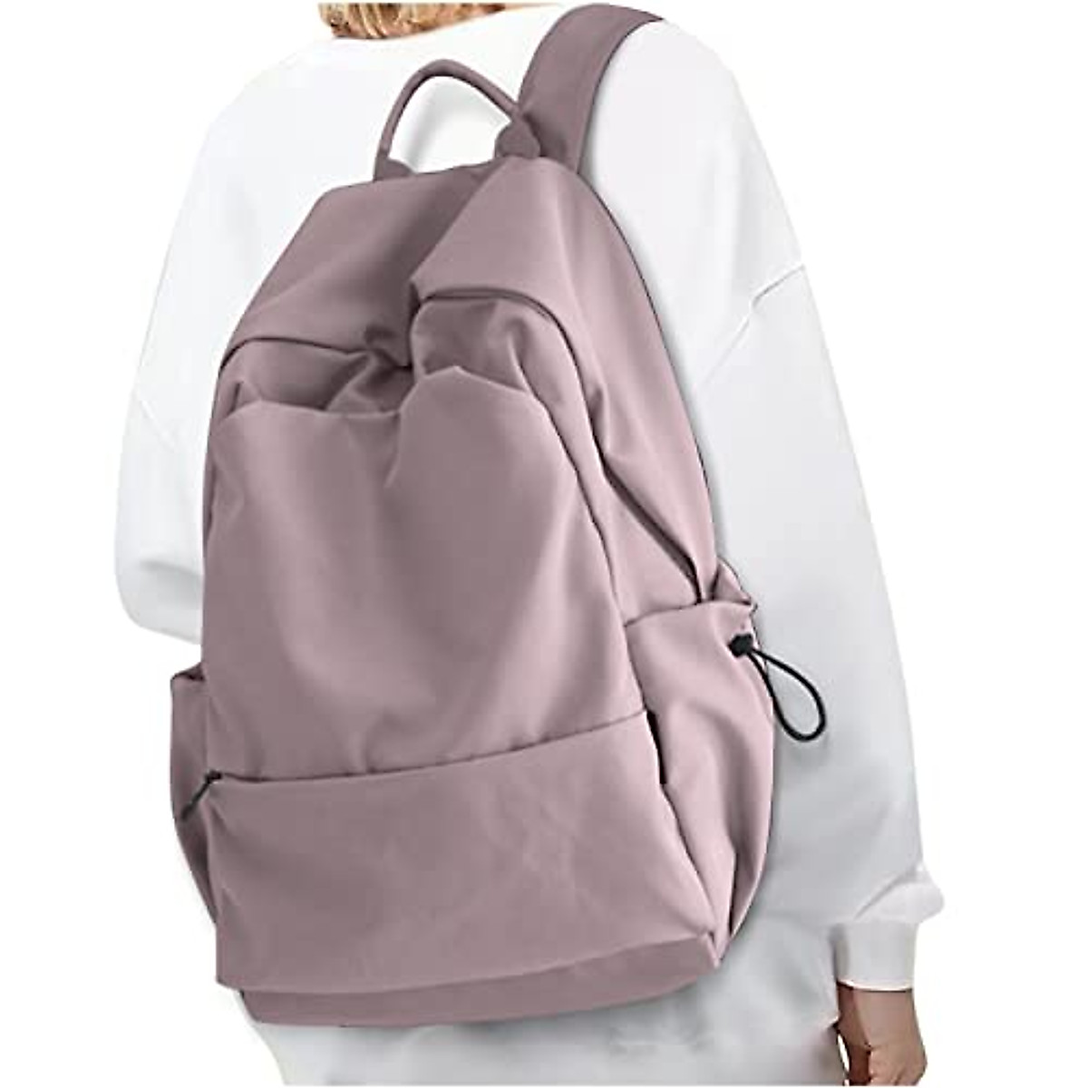 coofay Carry on Backpack For Women Men Waterproof College Gym Backpack Lightweight Small Travel Backpack Rucksack Casual Daypack Laptop Backpacks Hiking Backpack Purple