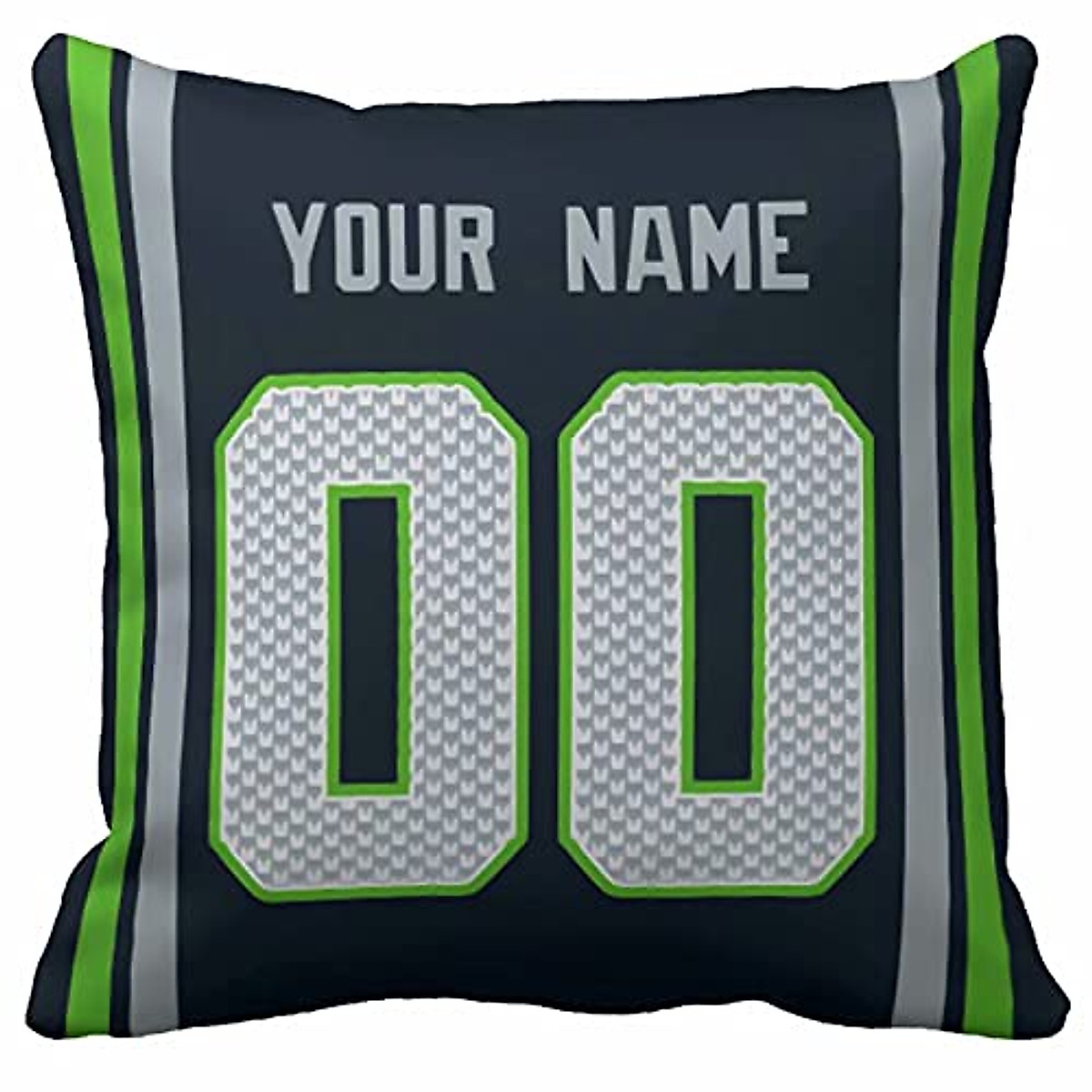 ANTKING Throw Pillow 2 Packs Custom Any Name and Number for Men Youth Boy Gift