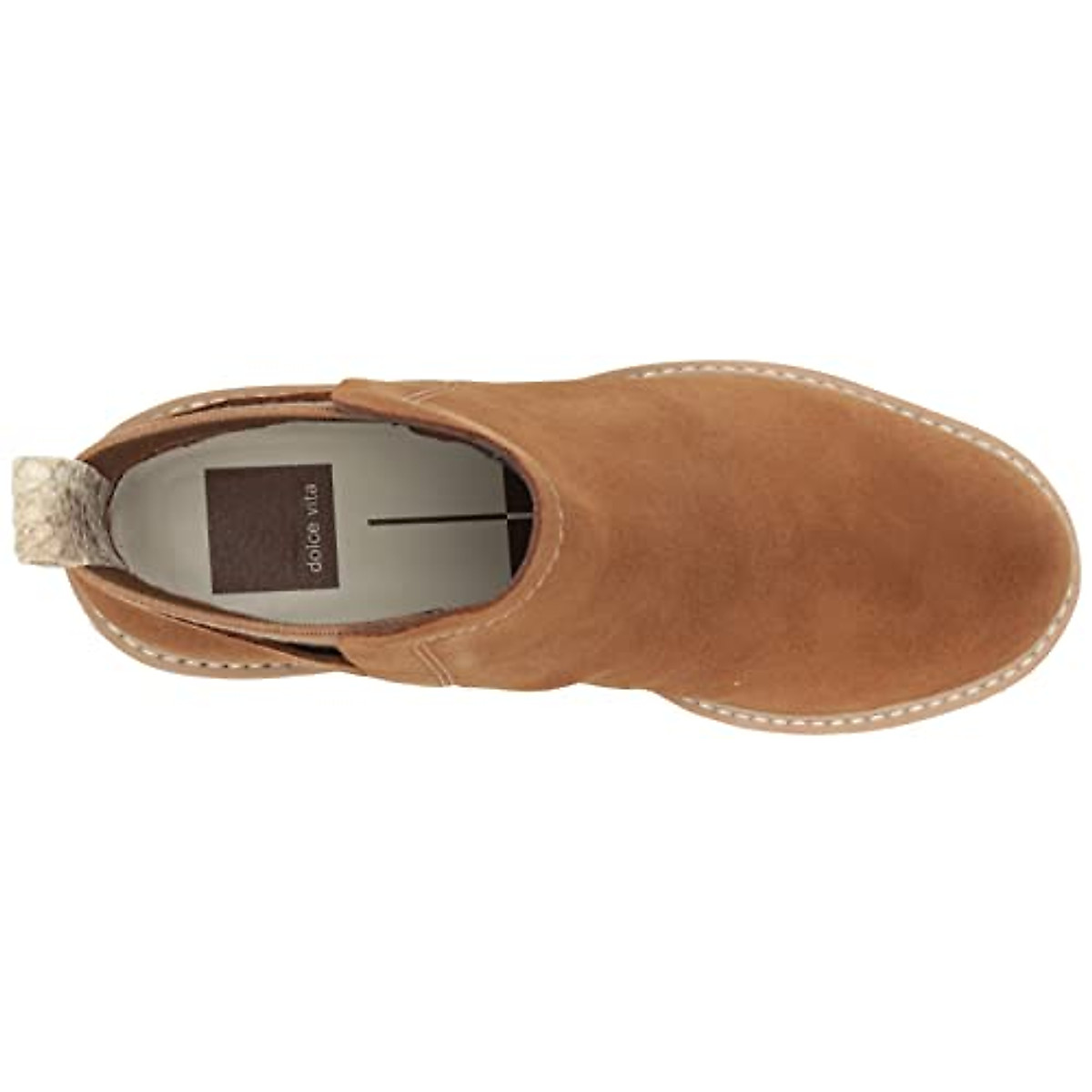 Dolce Vita Women's Huey Fashion Boot, Brown Suede H2O, 7.5