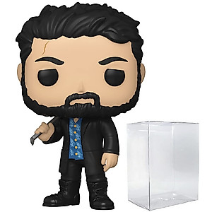 POP The Boys - Billy Butcher Funko Vinyl Figure (Bundled with Compatible Box Protector Case), Multicolored, 3.75 inches