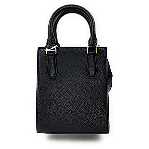 Tory Burch women's Blake Mini Shopper Tote (Black)