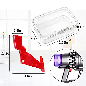 Trigger Switch Button Upgraded for Dyson V10 V11 Vacuum Cleaner Extra Strong Trigger Lock Power Button Switch Vacuum Cleaner Parts Accessories with 1 T8 Screwdriver