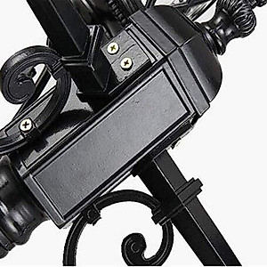 3 Head High Pole Landscape Street Light Aluminum Pole Light Outdoor Waterproof Courtyard Garden Community European Lamp Villa Home Retro Led