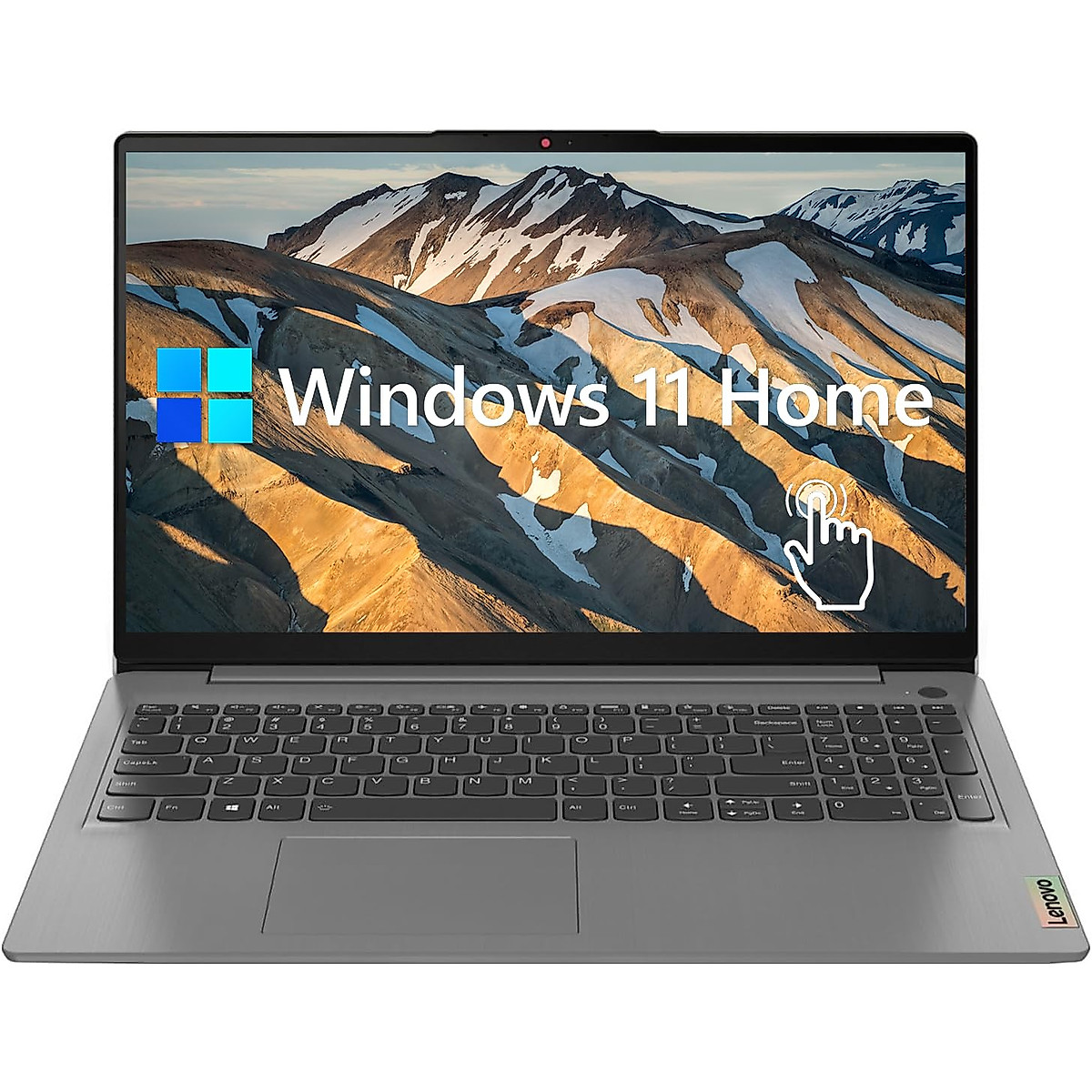 Lenovo IdeaPad 3 Laptop Holiday Deals, 15.6" FHD Touchscreen, Intel Core i3-1115G4, 24GB RAM, 1TB SSD, HDMI, Webcam, Wi-Fi 6, SD Card Reader, Windows 11 Home, Grey