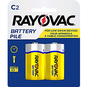 Rayovac Heavy C Duty Batteries, 4C-2BD, 2-Pack