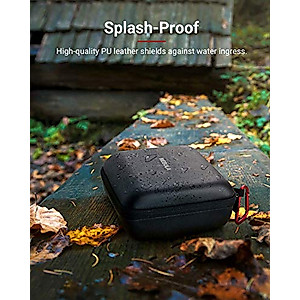 Nebula Capsule Max & Capsule II Official Travel Case, by Anker, Polyurethane Leather, Soft Ethylene-Vinyl Acetate Material, Splash-Resistance, Premium Protection Projector Travel Case