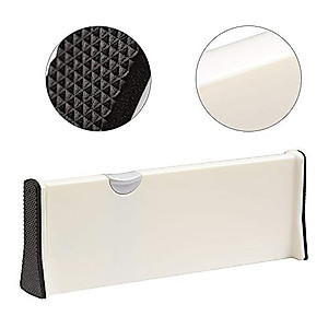 Yescom 2 Packs Adjustable Drawer Dividers Division Board Expandable Organizer Wardrobe