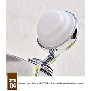 Chuangyao Insulated Coffee Maker, 68oz Stainless Steel Thermos, Thermos, 6 Hour Insulation, 2L Tea and Coffee Maker Vacuum Inner Thermos, Insulated Coffee Maker, Coffee Thermos 2L