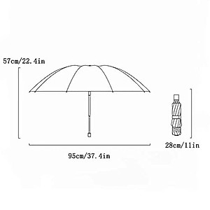 Automatic umbrella windproof travel umbrella windproof small lightweight sturdy steel shaft mini folding and portable backpack car purse men and women umbrella business solid color umbrella sun umbrella windproof umbrella (Vinyl Black)