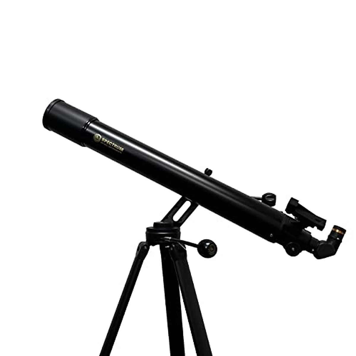 Spectrum Optical Instruments – ExploraPro 80AZ Refractor Telescope for Adults & Beginner – Compact Manual Alt-AZ Telescope – Smartphone Adapter and Remote Shutter – 80mm Aperture 900mm Focal Length