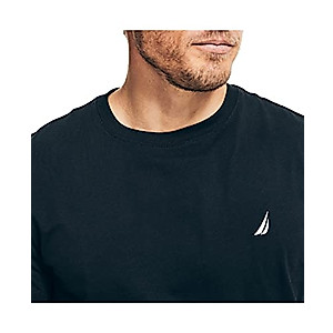 Nautica Men's J-Class T-Shirt, True Black, Medium