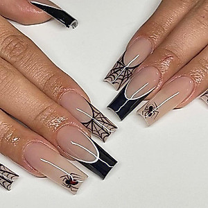 Soft Gel Nail Tips Medium Square, 600 PCS Pre Buff Full Cover Shaped Nail Extenison Tips Matte Gel X Nail Tips Acrylic False Nail Tips BORNBYME