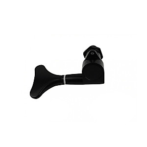 5PC Bass Tuning Pegs Tuners Machine Heads for 5 String Guitar Sealed 2L3R Keys BLACK