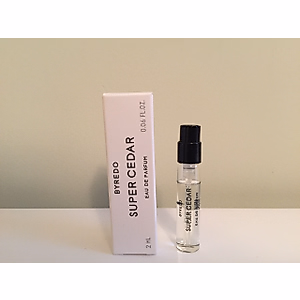 BYREDO Super Cedar Eau De Parfum, Deluxe Travel Size, 0.06 oz