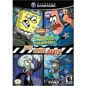 SpongeBob Squarepants: Lights, Camera, Pants - Gamecube (Renewed)