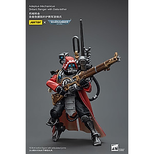 JoyToy Warhammer 40K: Adeptus Mechanicus Skitarii Ranger with Data-tether 1:18 Scale Action Figure