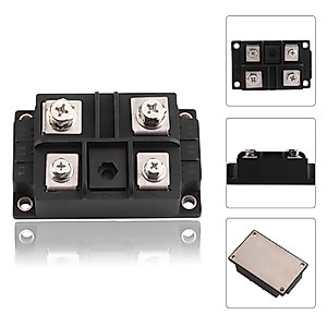 400A 1600V Single-Phase Diode Bridge Rectifier,Acogedor High Power 4 Terminals Singe Phase Bridge Rectifier Module