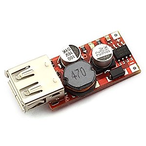 DZS Elec Mini DC 5-36V 36V 24V 12V to 5V 3A USB Buck Voltage Converter Regulator Power Supply Module USB Charging Step Down Voltage Module