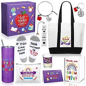 FoldTier Teacher Appreciation Gifts Thank You Best Teacher Gift Basket for Teachers Appreciation Week Themed Retirement Gift Ideas