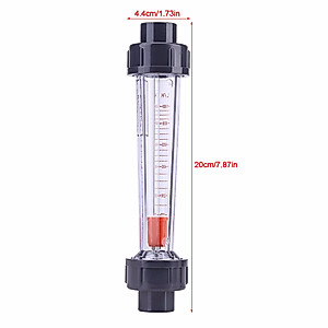Meter Tube Type Flowmeter Water Flowmeter, LZS-15D Model, Measure Level 100-1000L/H, Fit for DN15(1/2") Tube, Widely Used in Water Industrial Field (Peak Value Not Measured)