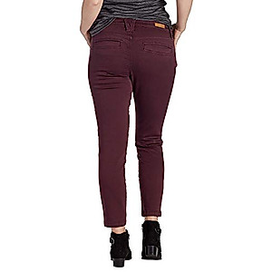 Jag Jeans Women's Ryan Skinny Jean, Plum Noir, 8