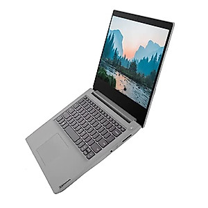 Lenovo IdeaPad 3i Laptop, 14" FHD Screen, Intel i3-1115G4 Processor, 12GB RAM, 256GB SSD, Webcam, HDMI, Media Card Reader, Dolby Audio, Wi-Fi 6, Windows 11 Home, Platinum Grey